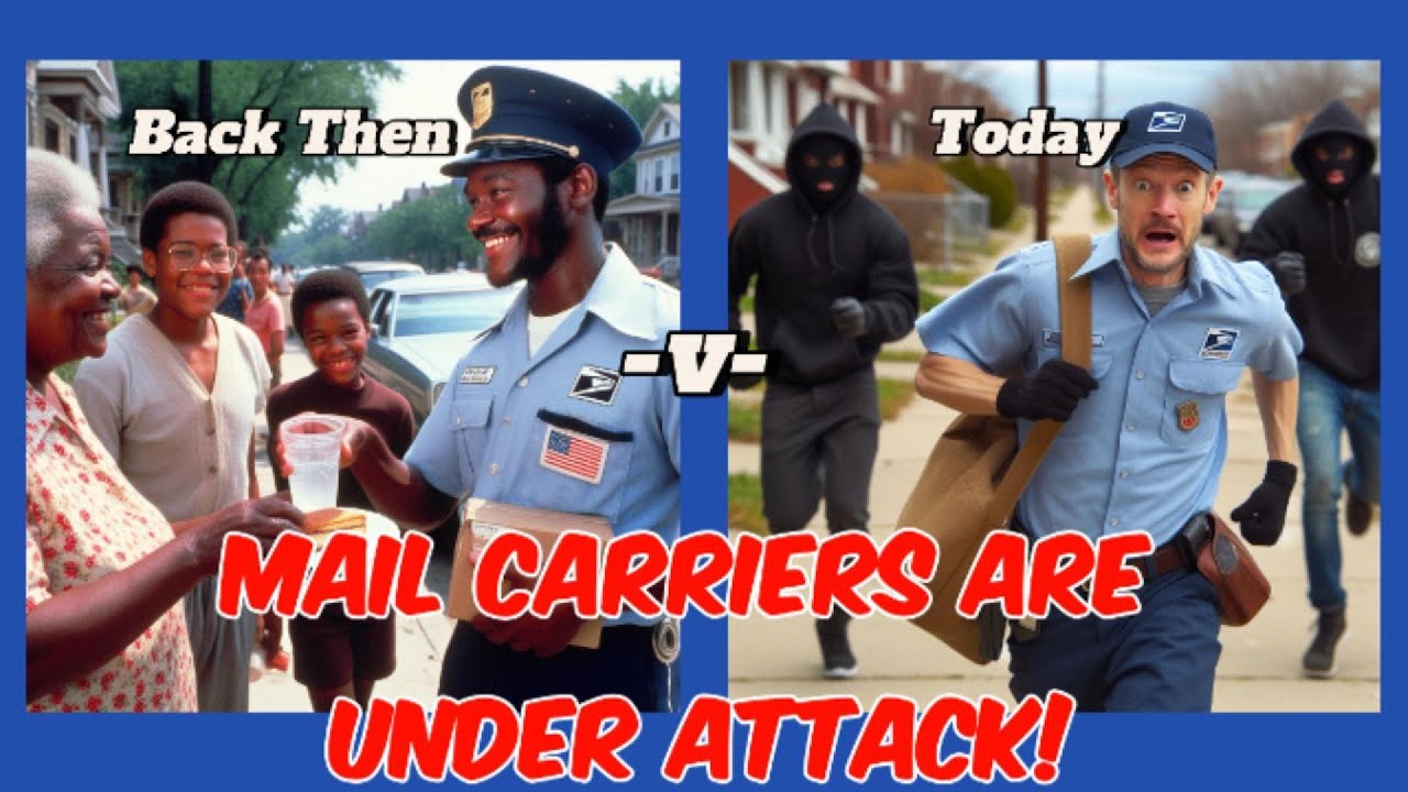 The Treatment of Mail Carriers: Back Then vs Today - YouTube