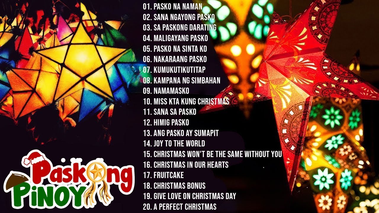 TRADITIONAL TAGALOG CAROLING SONGS -- PINOY KAROLING -- TRADISYUNAL NA ...