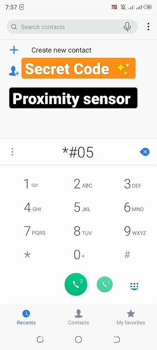 Secret Code||proximity sensor check android 2023#mobile #secretcode #proximitysensor #tricks ...