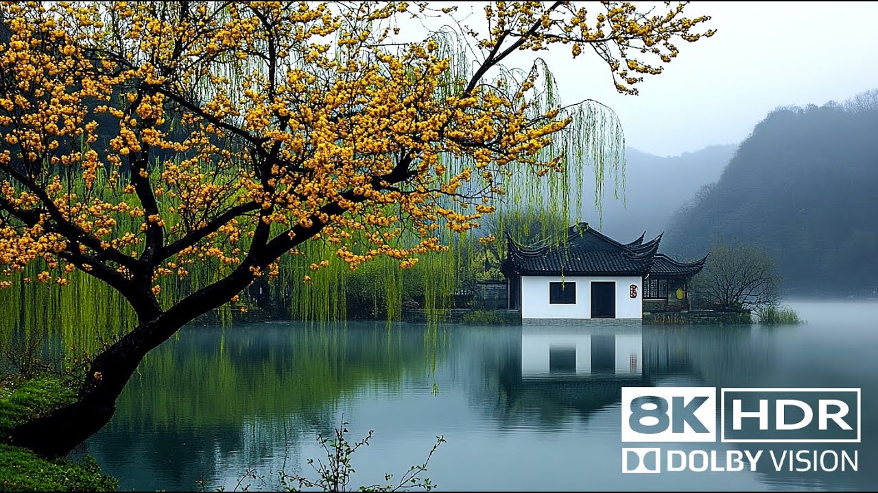 PEACEFUL NATURE IN 8K HDR | DOLBY VISION CALM VISUALS - YouTube