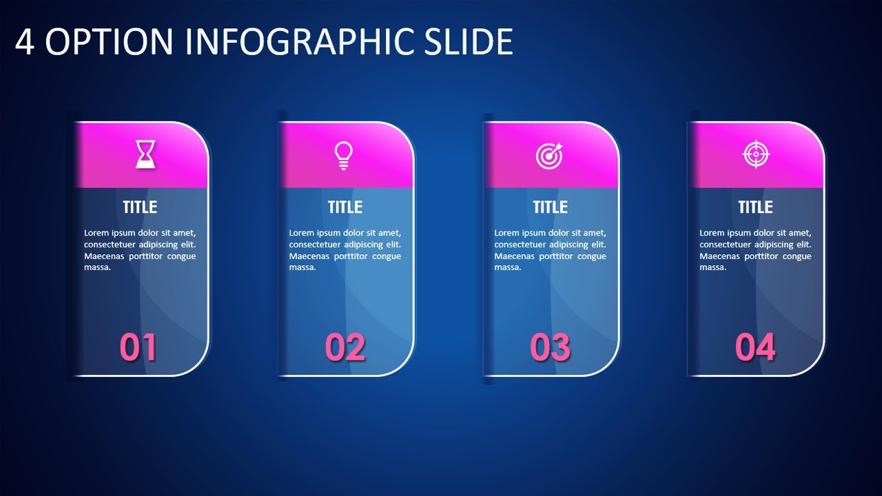 Animated 4 Options Infographic Template In PowerPoint PowerPoint Animated 4 Options Infographic Template In PowerPoint PowerPoint