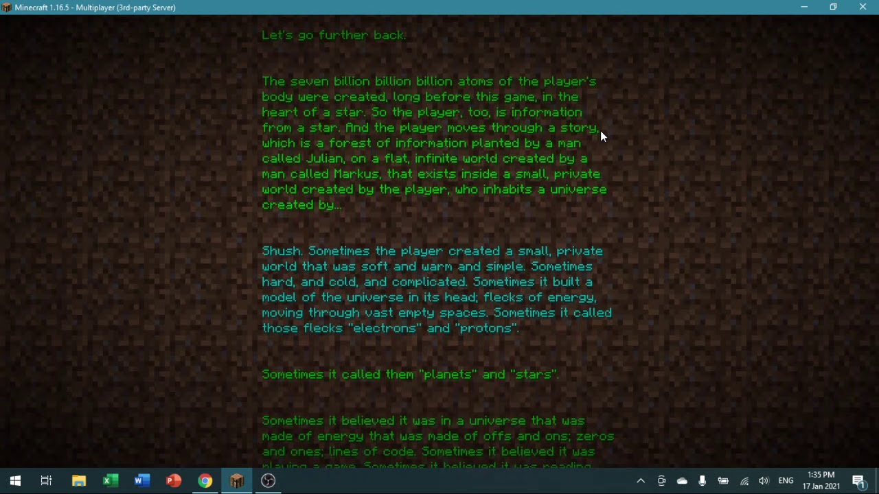 Minecraft Survival Episode 21 The End Screen/Credits (READ DESCRIPTION ...