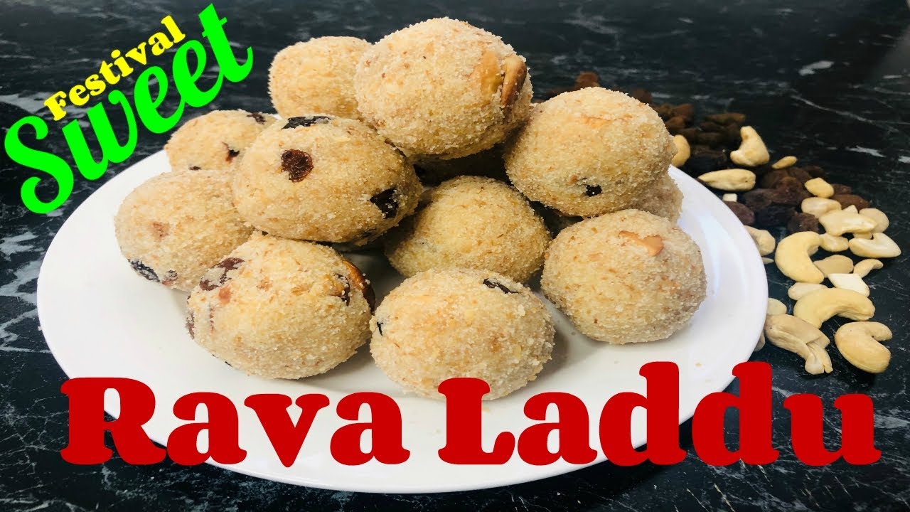 Rava Laddu | Sri Lankan Style Rava Laddu | Diwali Special Sweet | How ...