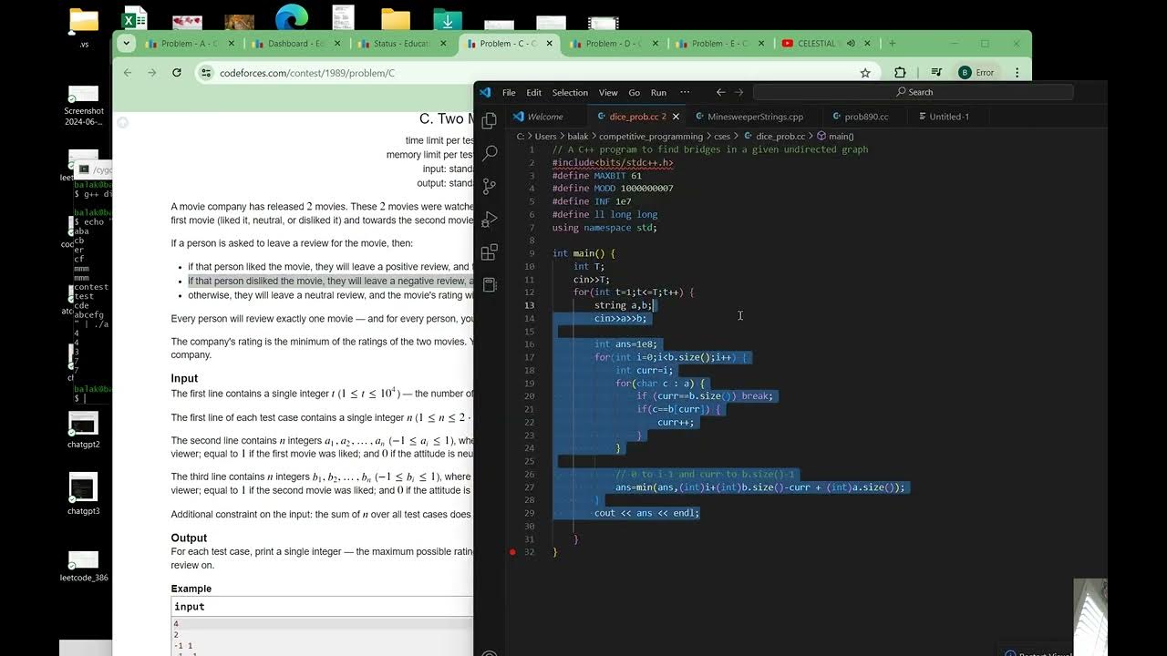 Codeforces Round 955 Youtube