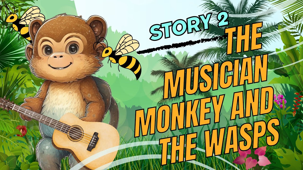 The Musician Monkey and the Wasps - Magical Tales and Morals for ...