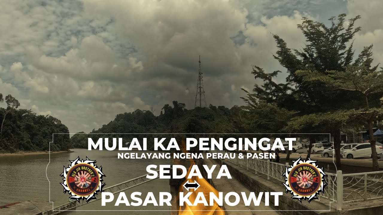 Throwback to Kanowit Town via Sungai Rajang by boat from SEDAYA - YouTube