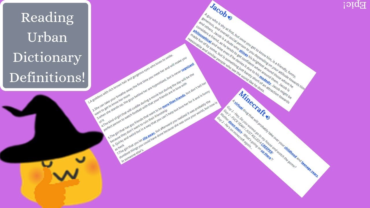 How Do People Define Terms in URBAN DICTIONARY? Exploring the Urban ...