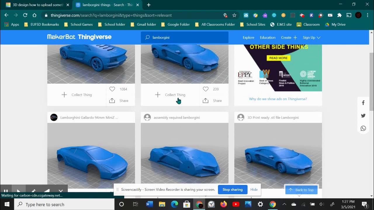 how to upload something to tinkercad - YouTube