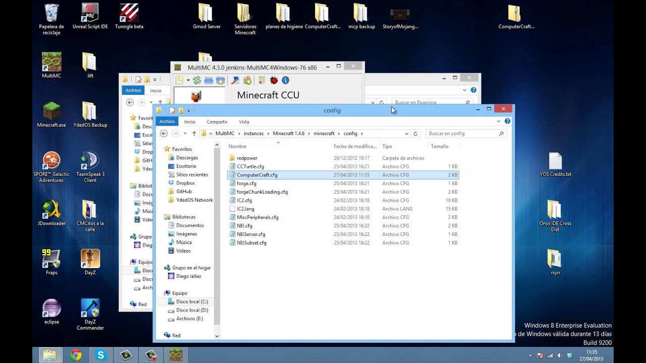 Tutorial Computercraft Activar Api Youtube