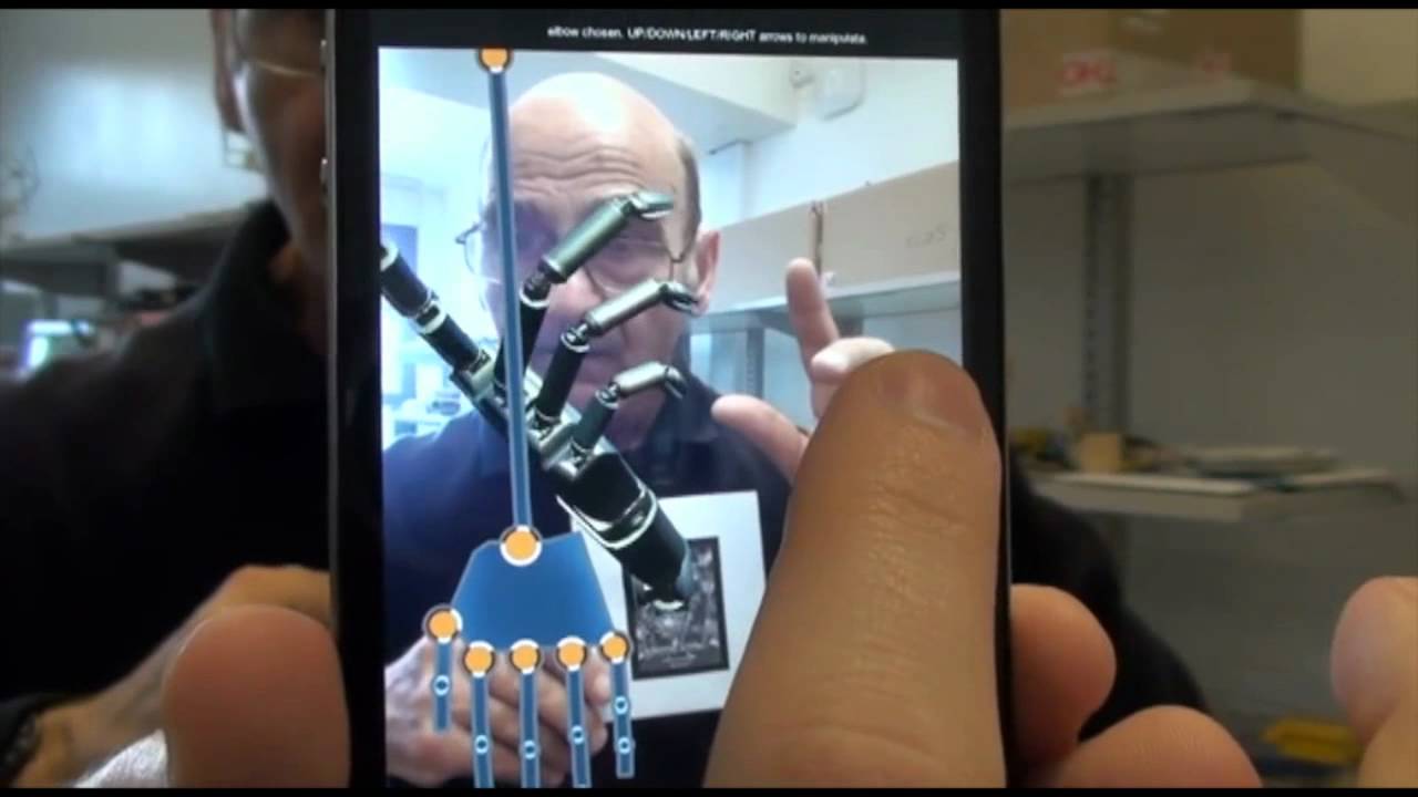 Augmented Reality Ambidextrous Arm - YouTube
