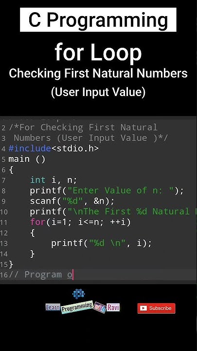 C Programming For Loop User Input Value Shorts Cprogramming Programming Coding Ytshorts