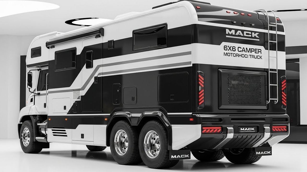 This 2026 MACK 6X6 Camper MOTORHOME TRUCK Is So Powerful It Redefines ...