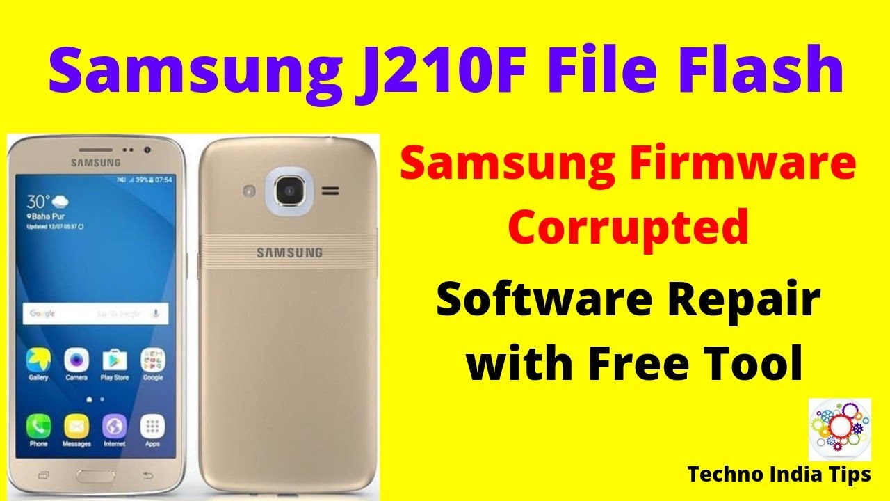 Samsung J210F Firmware Flashing | Samsung mobile #samsung unlock # ...
