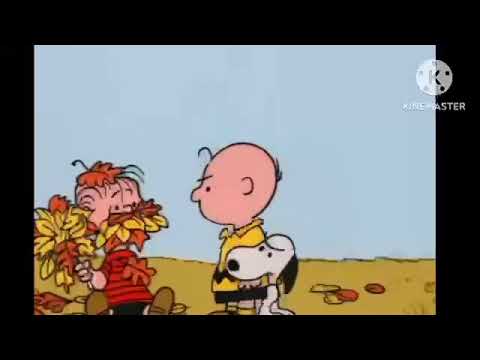 Linus jump into the pile of leaf - YouTube