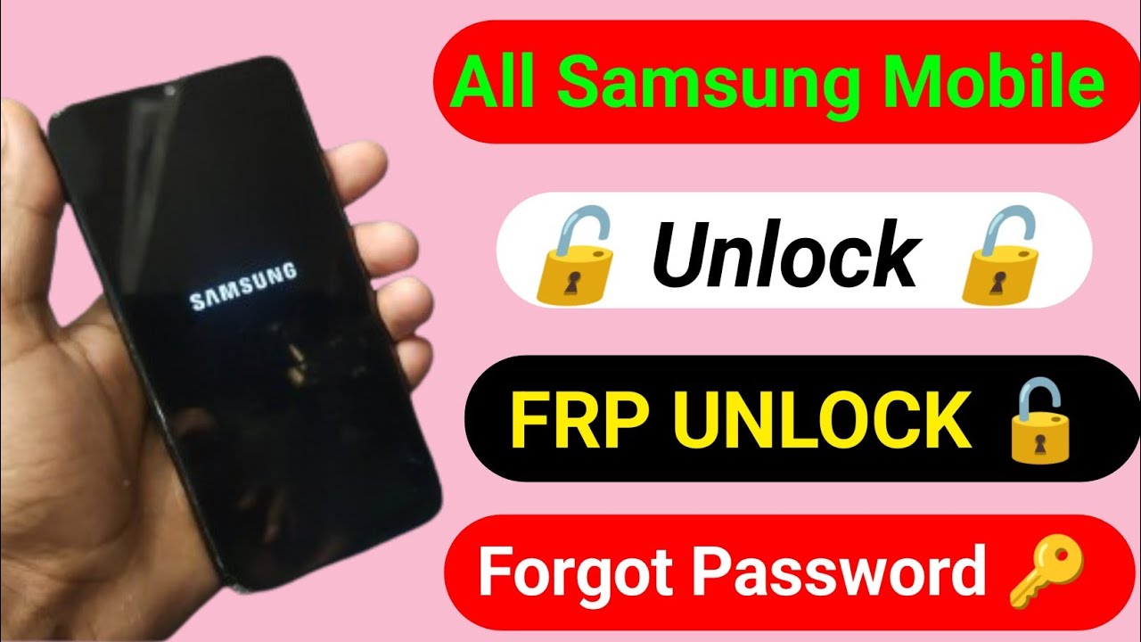 Samsung ka lock 🔒 kaise tode || Samsung ka password 🔑 lock 🔒 kaise tode ...