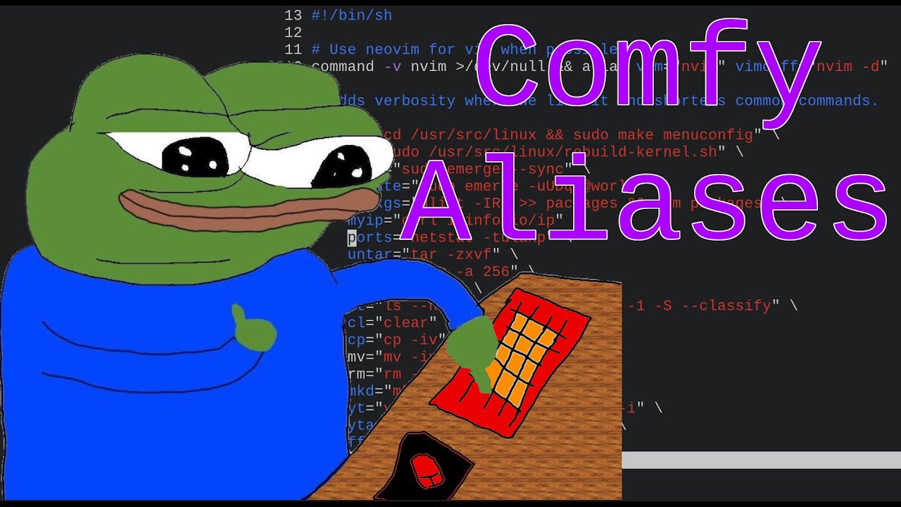 Save Time on the Command Line With Aliases - YouTube