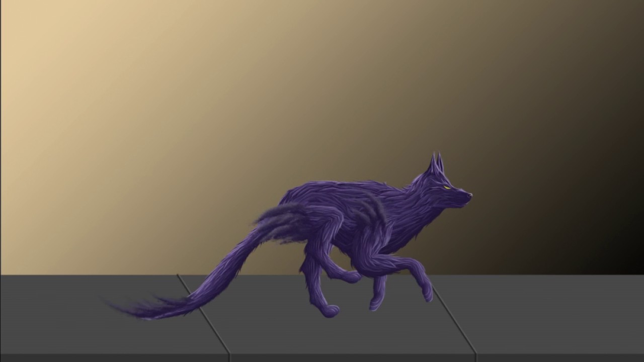 wolf animations - YouTube