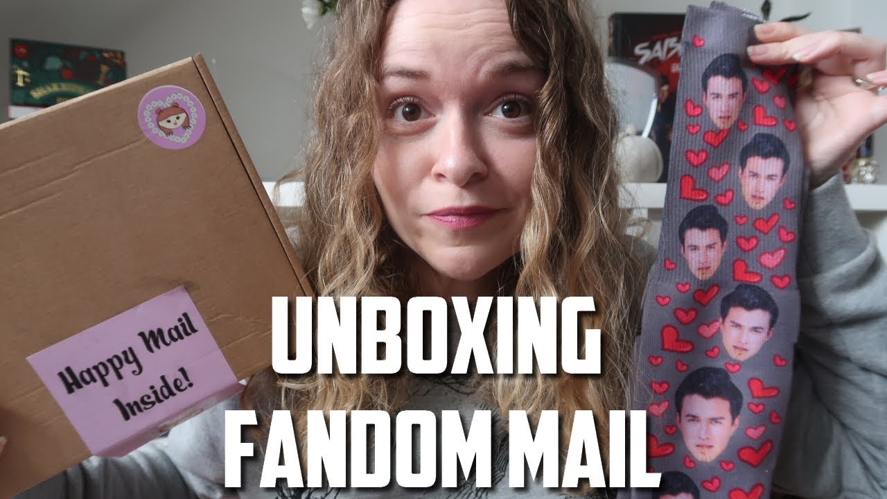 UNBOXING FANDOM MAIL | #SupportSmallBusinesses - YouTube