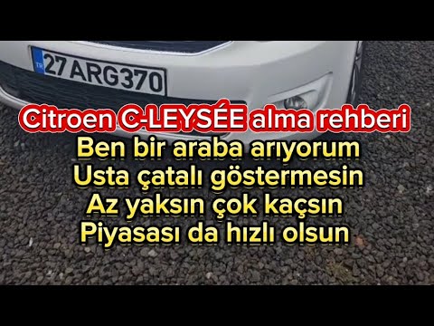 citroen celyse alma el rehberi #citroen #celyesa #otomobil