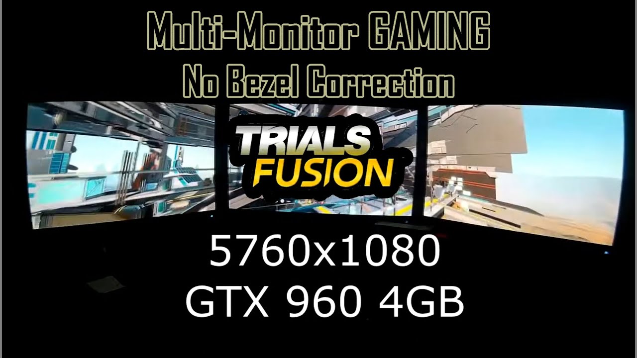 TRIALS FUSION Multi Monitor Gaming Experience (5760x1080) Nvidia ...