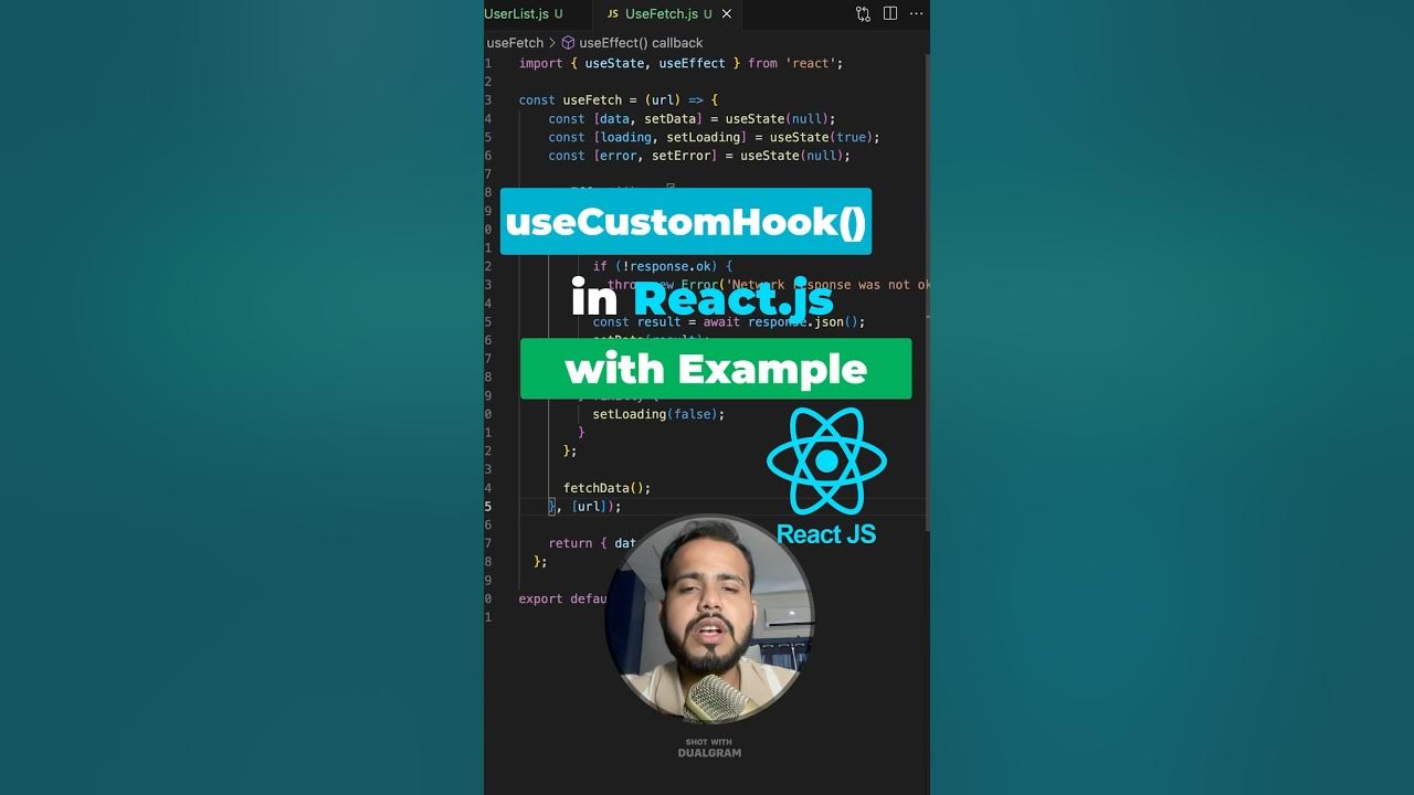 #usecustomhook #reactjsinterviewquestions #reacthooks #javascript #jschallenge #reactjs - YouTube