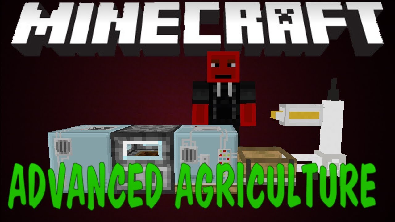 Minecraft Mod Showcase: Advanced Agriculture Mod - YouTube