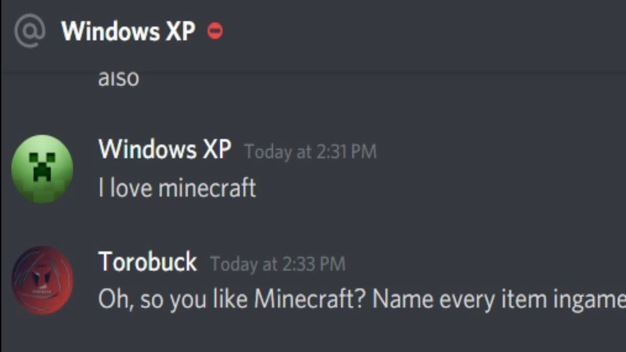 Oh, so you like Minecraft? Name every item. #ohyoulikenameevery - YouTube