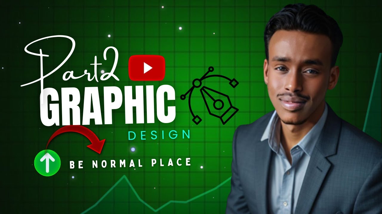 PART 2 ||Sidee ku bilaabay barashada Graphic Design. How I Started ...