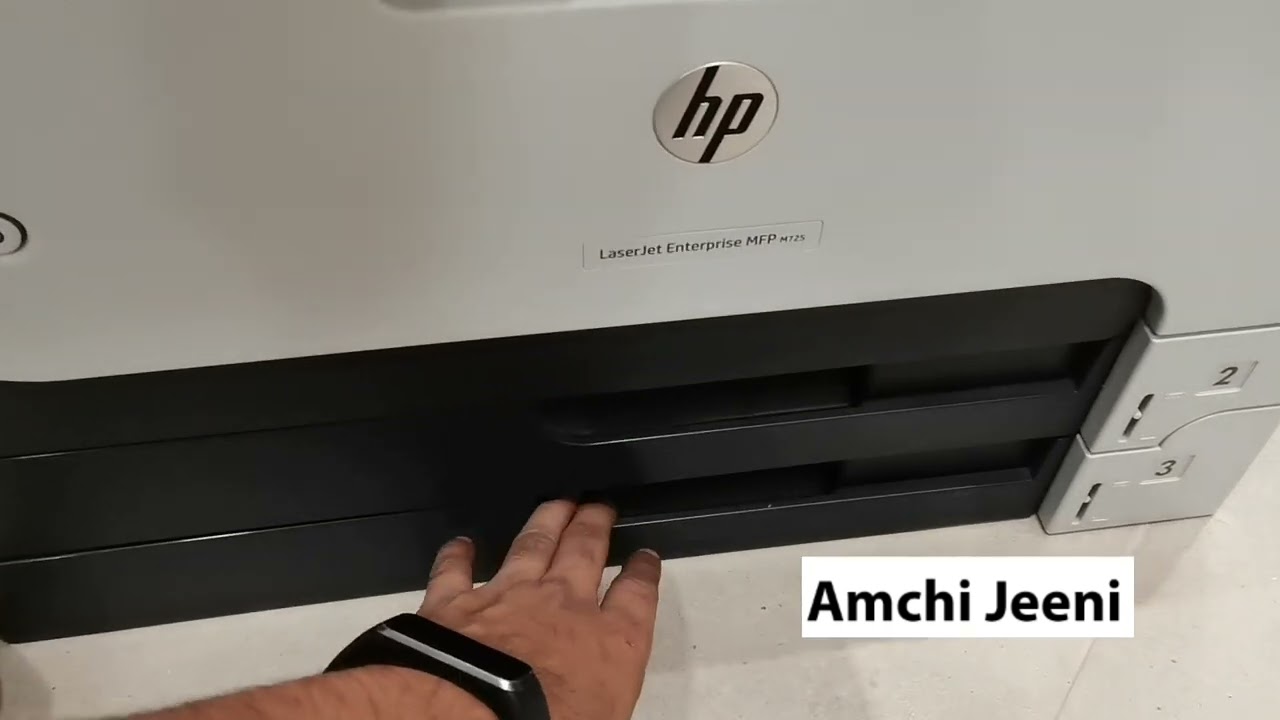 HP LaserJet Enterprise MFP M725 - YouTube