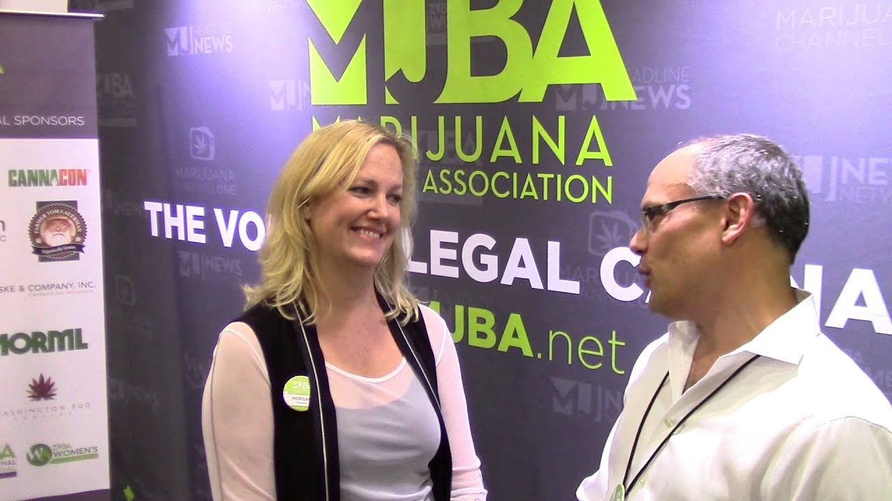 MJBA President Morgan and MJBA Founder David Rheins at CCC 2015 ...