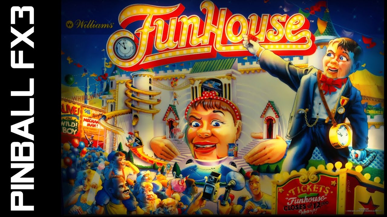Funhouse 4k Pinball FX3 - YouTube