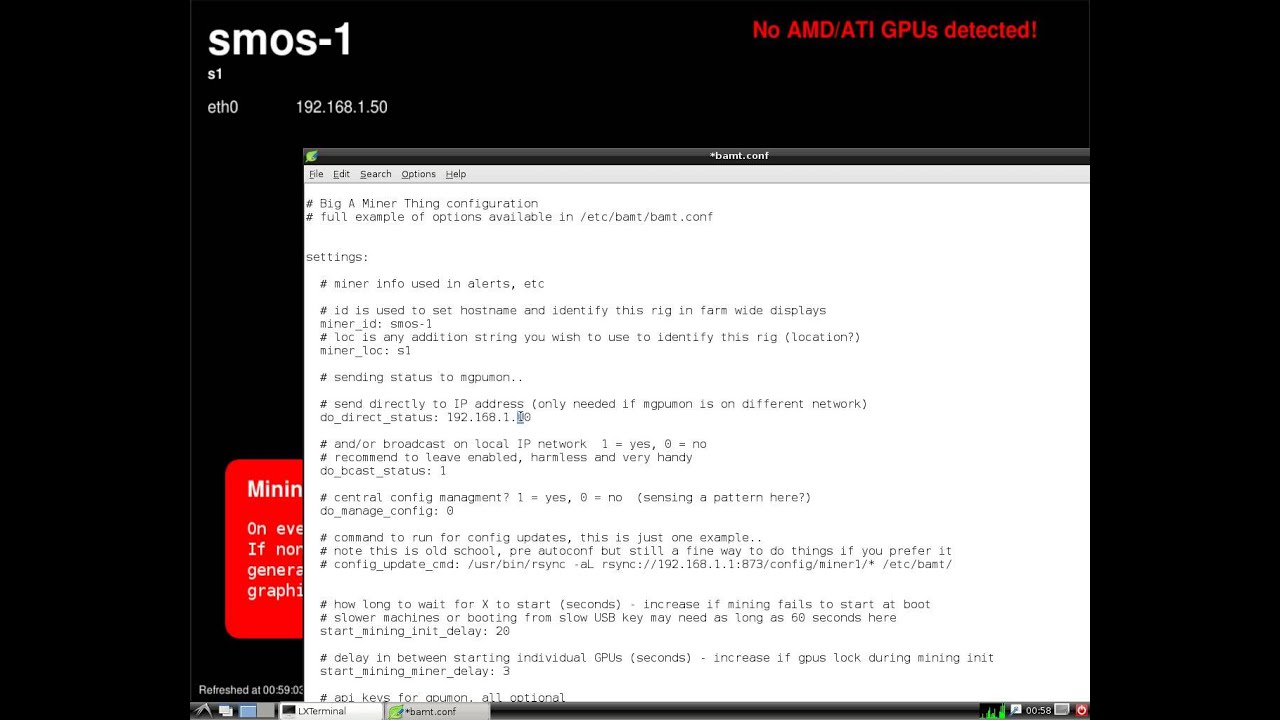 Smos Linux 13 Enable Mgpumon Using Monitor Youtube