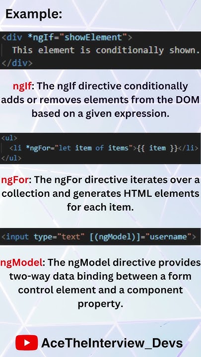 What Is A Directive In Angular Shorts Angular Youtube