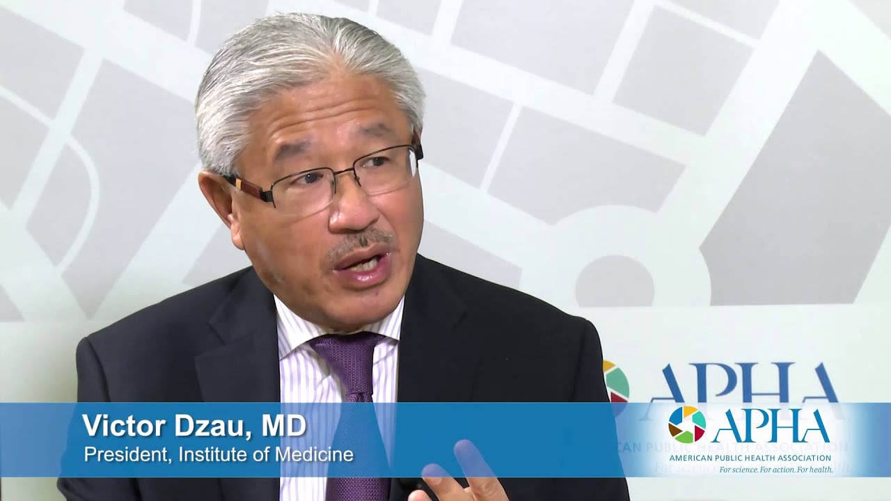 IOM President Victor Dzau: Making the U.S. a healthier nation - YouTube