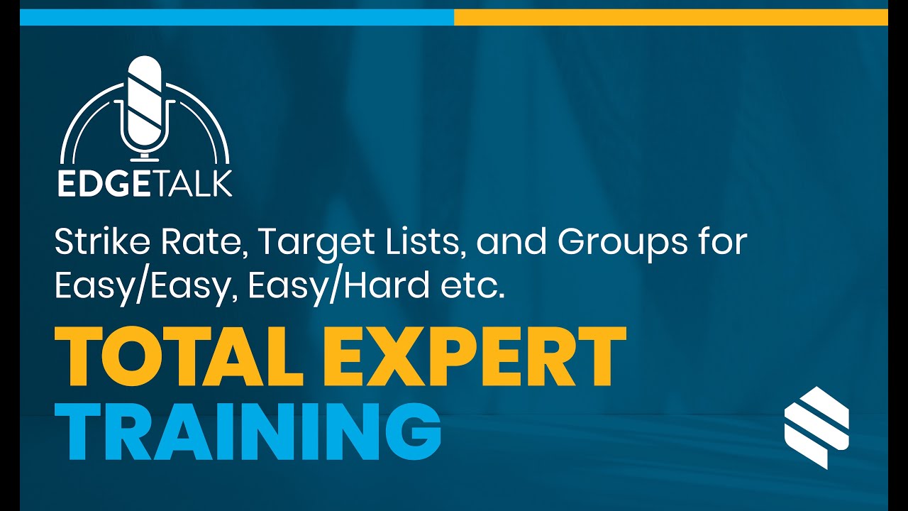 Total Expert - Strike Rate - Target List - Groups for Easy/Easy, Easy ...