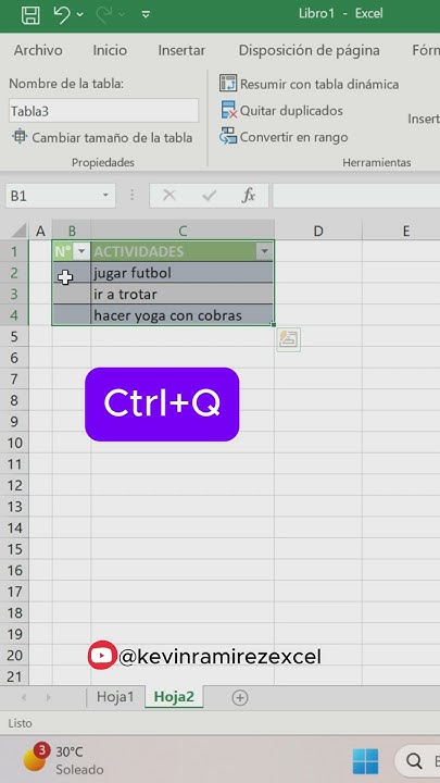 Enumera datos de forma automática en excel #Excel #exceltips #tipsexcel #office #microsoft - YouTube