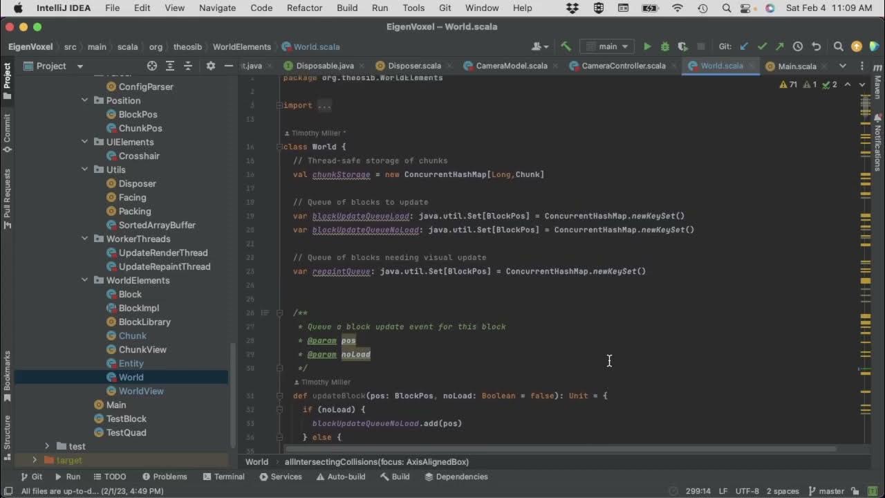 Part 2: Voxel game engine in Scala (high-level game logic), featuring Xcom6000 - YouTube