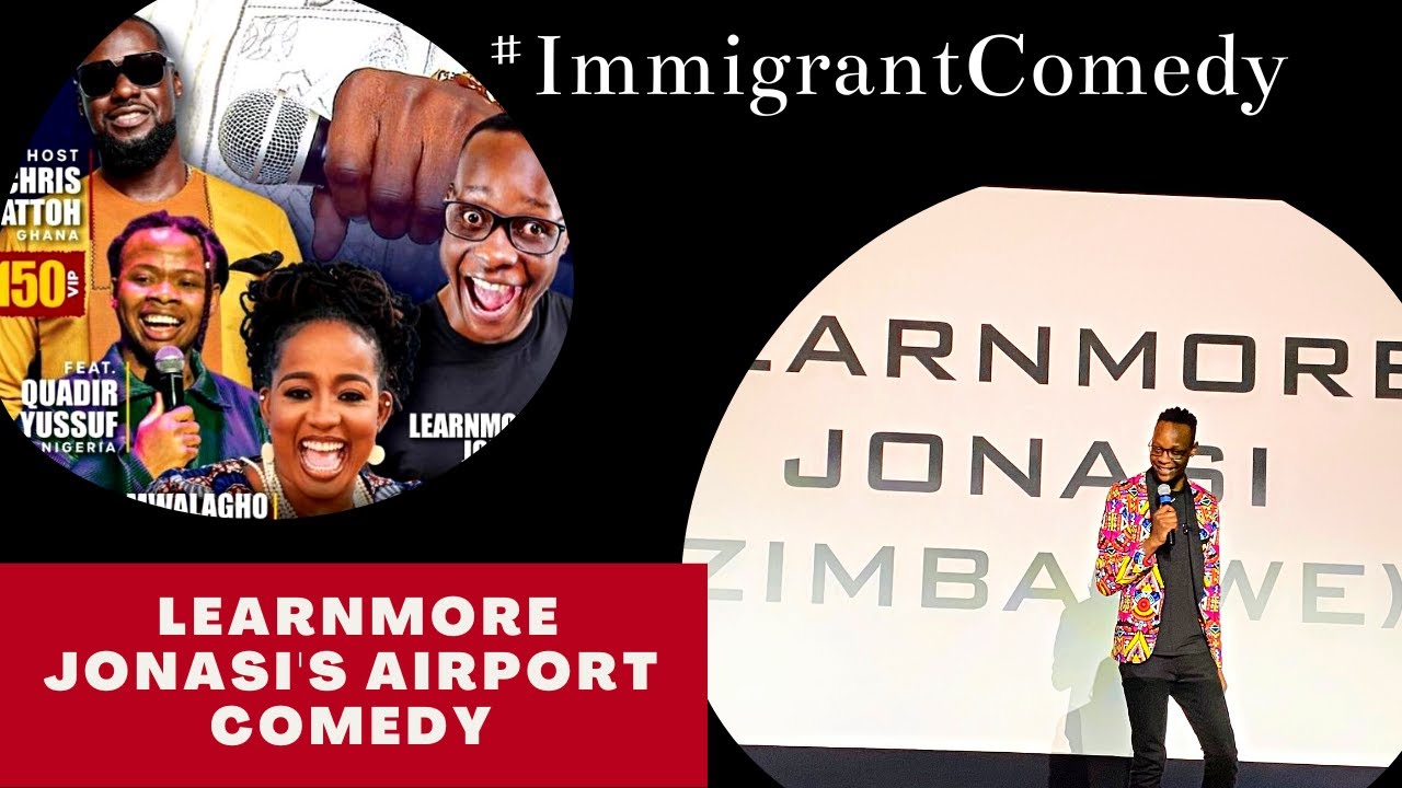 Learnmore Jonasi Unleashes Hilarity: Looking SUSPICIOUS?African Immigrant’s Airport Security ...