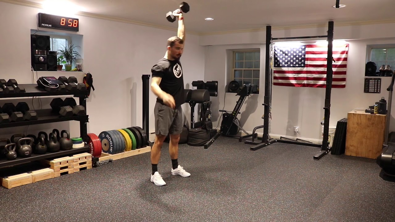 Dumbbell Snatch (Alternating) - YouTube