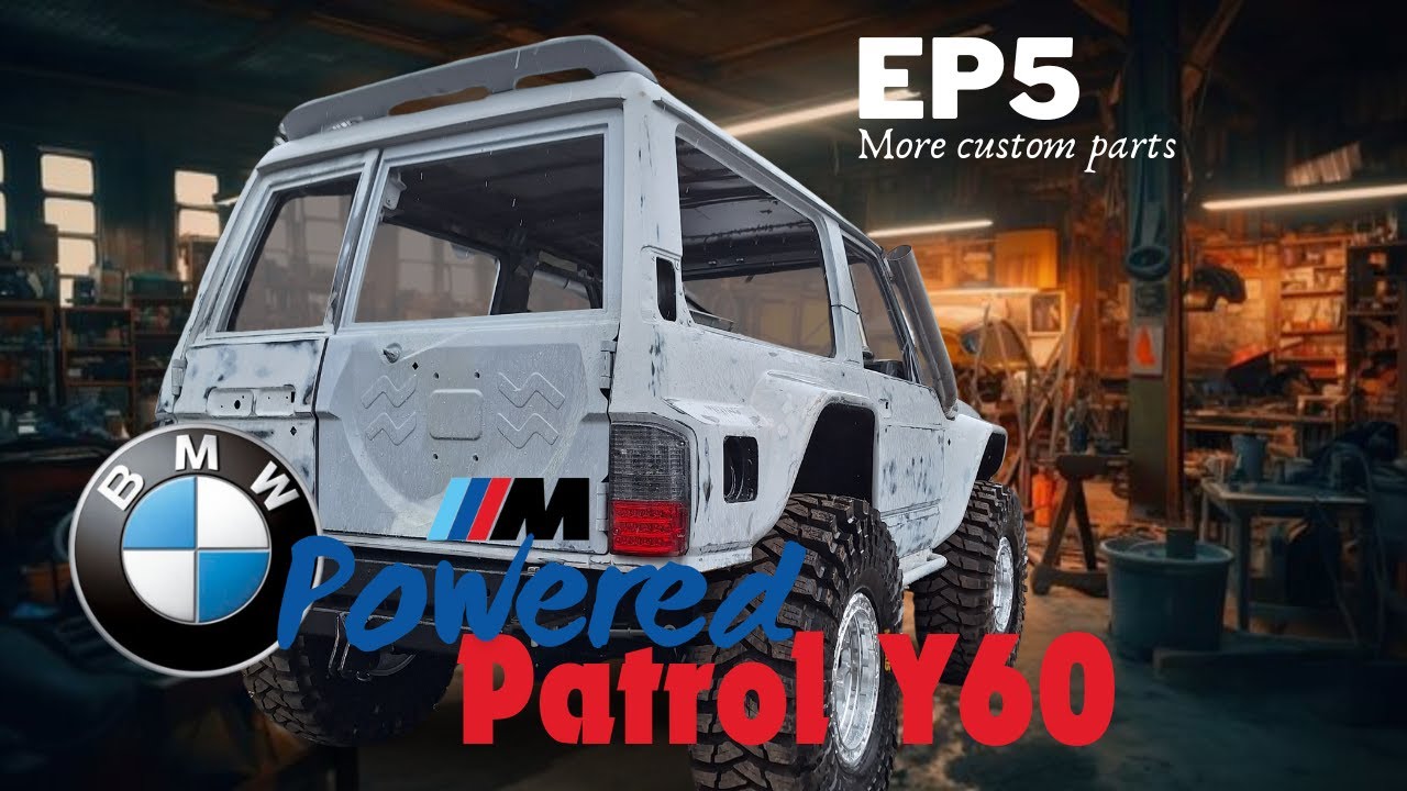[Part 5] BMW powered Nissan Patrol Y60 [More CUSTOM parts being made!] Widebody patrol GQ ...