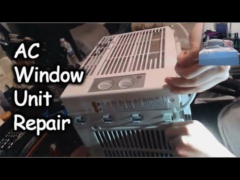 How to Fix AC Window Unit That No Longer Blows Cold Air - YouTube