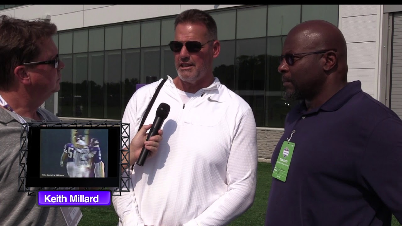 Vikings Keith Millard and Henry Thomas at Training Camp 2018 - YouTube