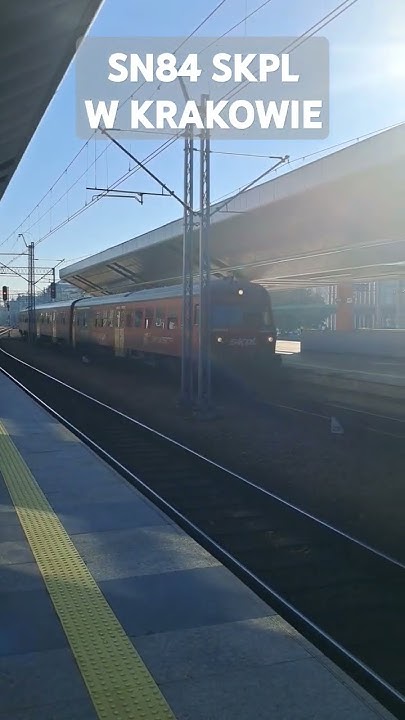 SN84 SKPL "Przepiór" na stacji Kraków Główny #train #pociagi #trainspotting #vlog #railway # ...