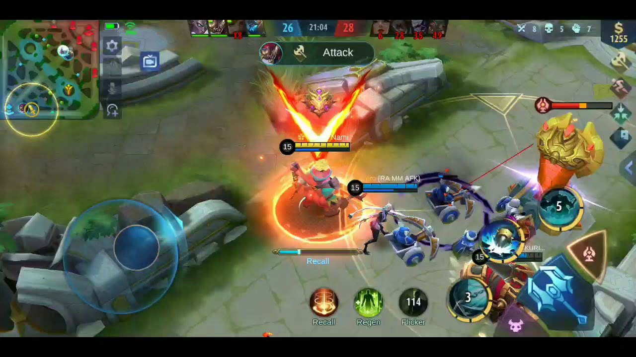 Naomi Nami - Mobile Legends (MLBB) - Dikira kalah... Tapi Franco ...