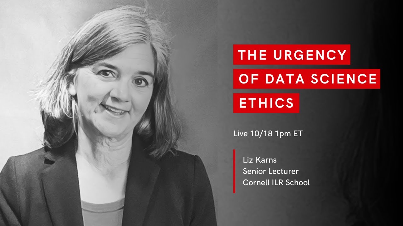 The Urgency of Data Science Ethics - YouTube