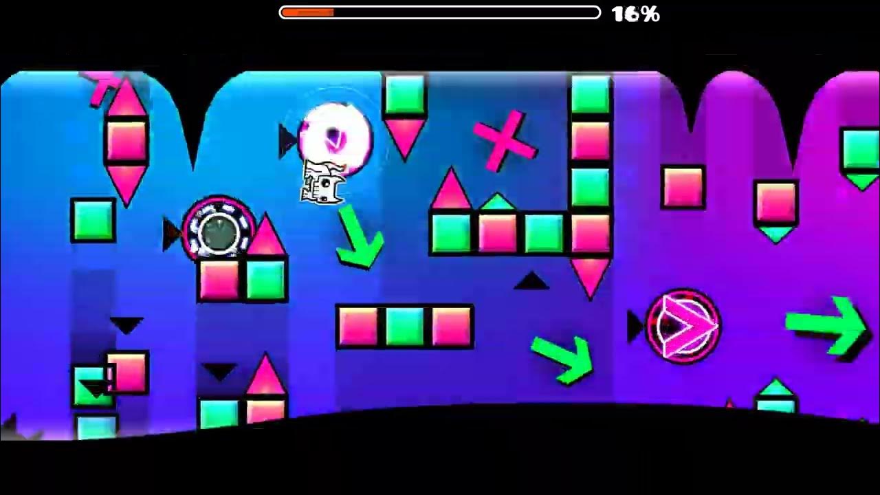 Geometry Dash- [Medium Demon] BRAINPOWER by BrainETR - YouTube