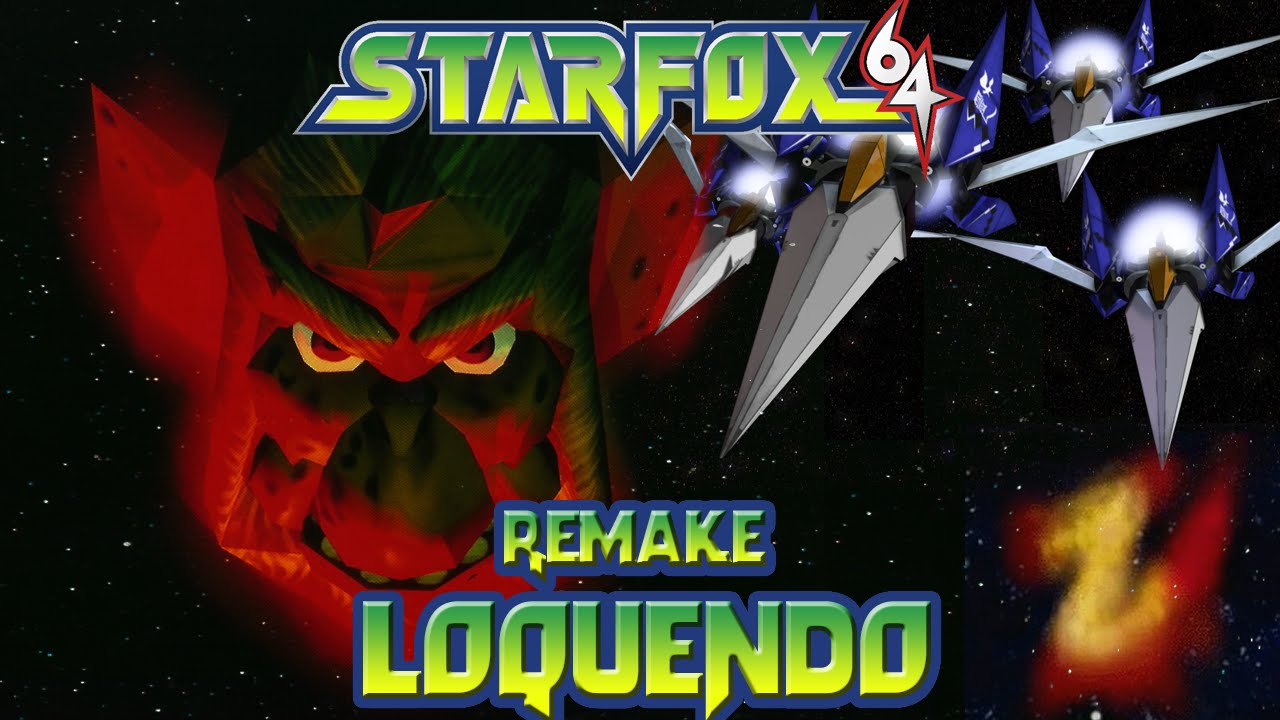 Remake Loquendo: Star Fox 64 vs Star Wolf y Andross (Incluye Sector Z ...