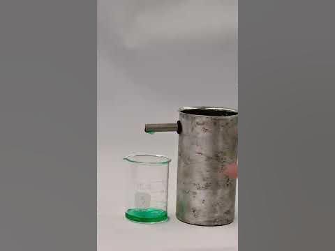 Using an overflow can to measure volume - YouTube