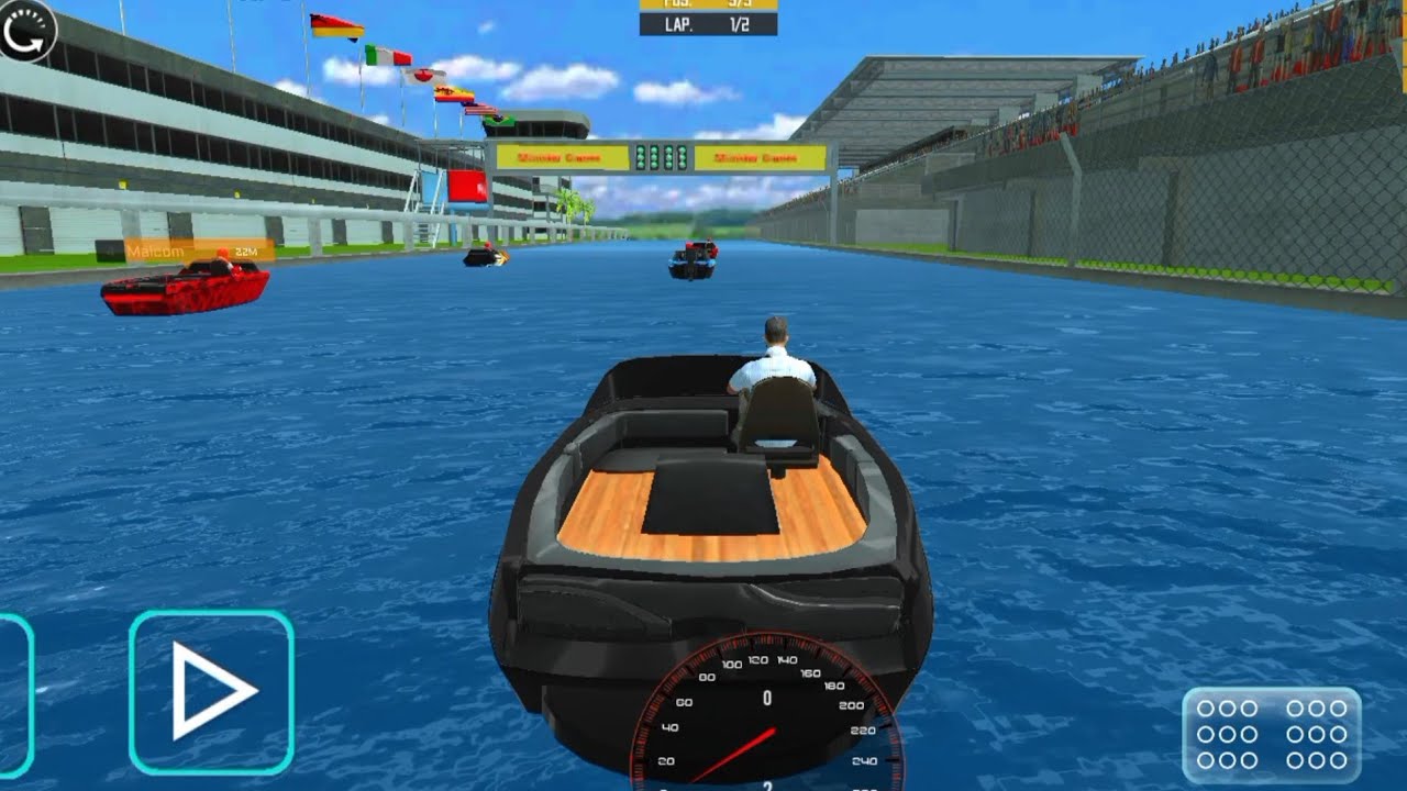 JetSki Racing _ Boat simulator boat racing games _ Android Gameplay ...