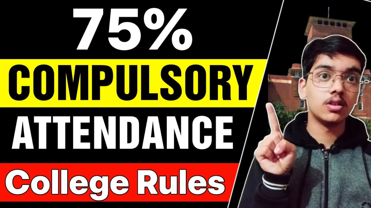 75 COMPULSORY Attendance I Is 75 Attendance Compulsory In College 75-compulsory-attendance-i-is-75-attendance-compulsory-in-college